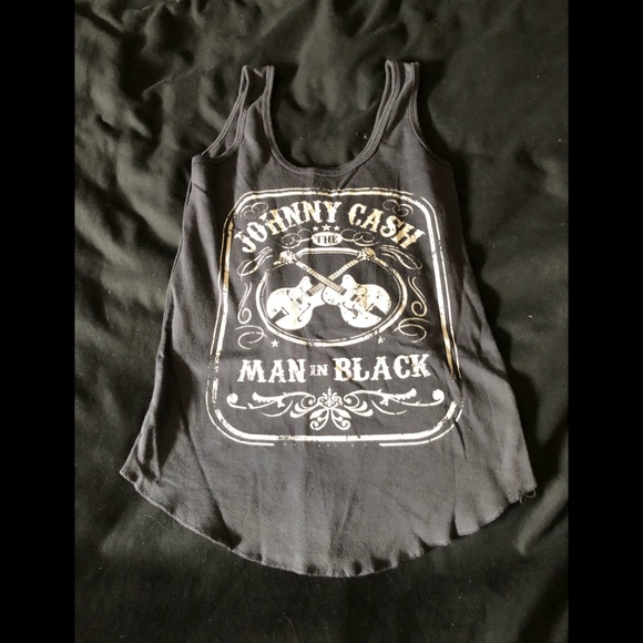 Tops | Johnny Cash Tank Top | Poshmark